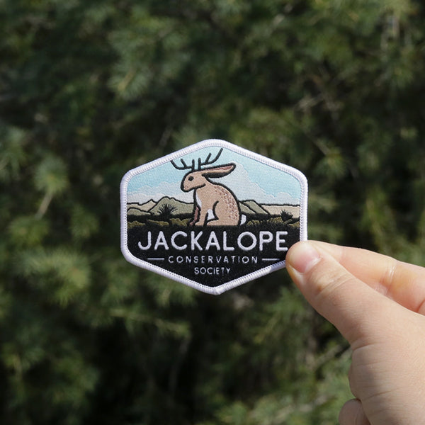 Jackalope Conservation Society Patch – denimblankets