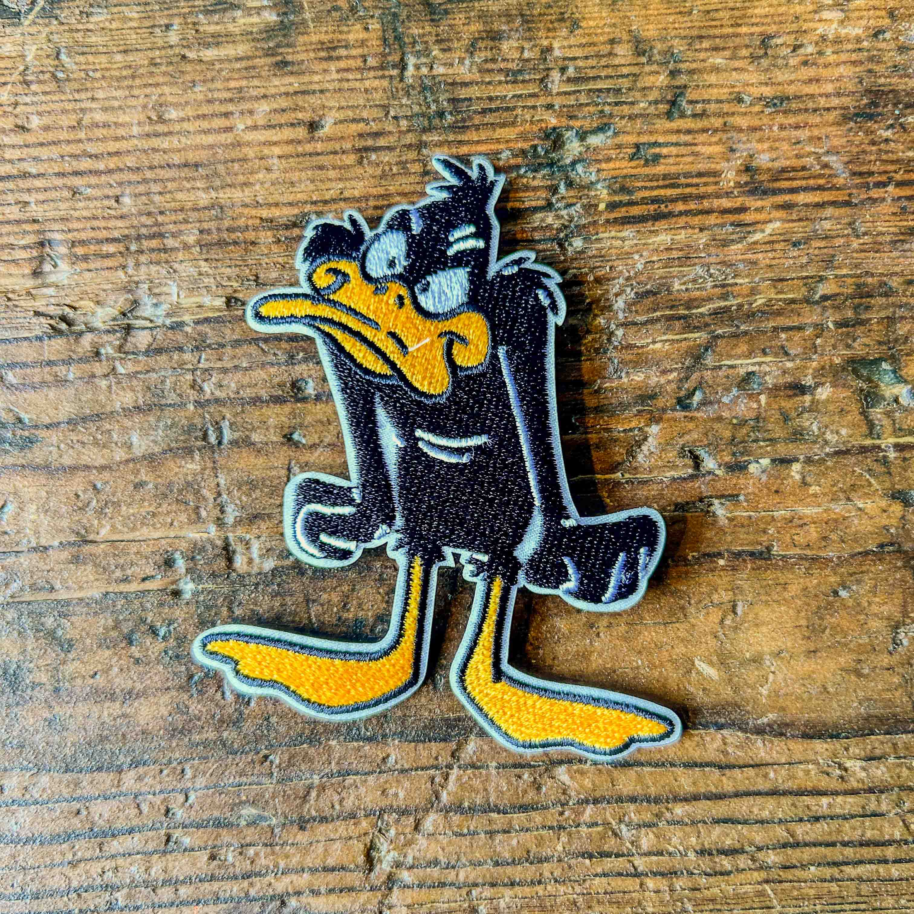 Looney Tunes Angry Daffy Duck Patch – denimblankets