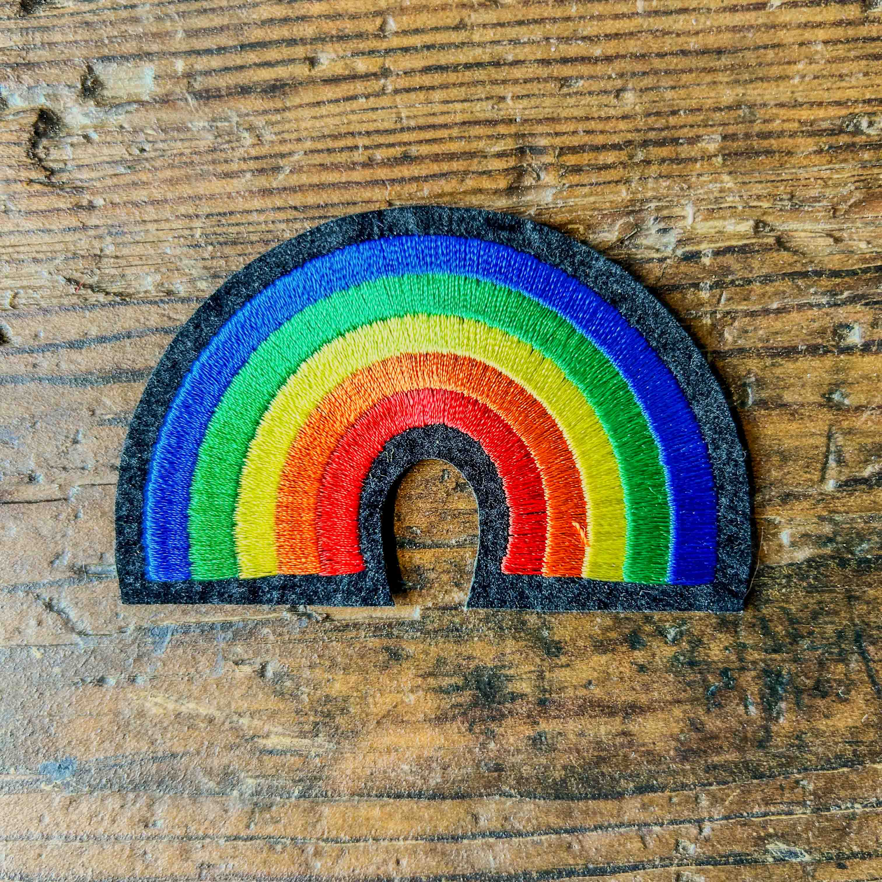 Rainbow Patch – denimblankets